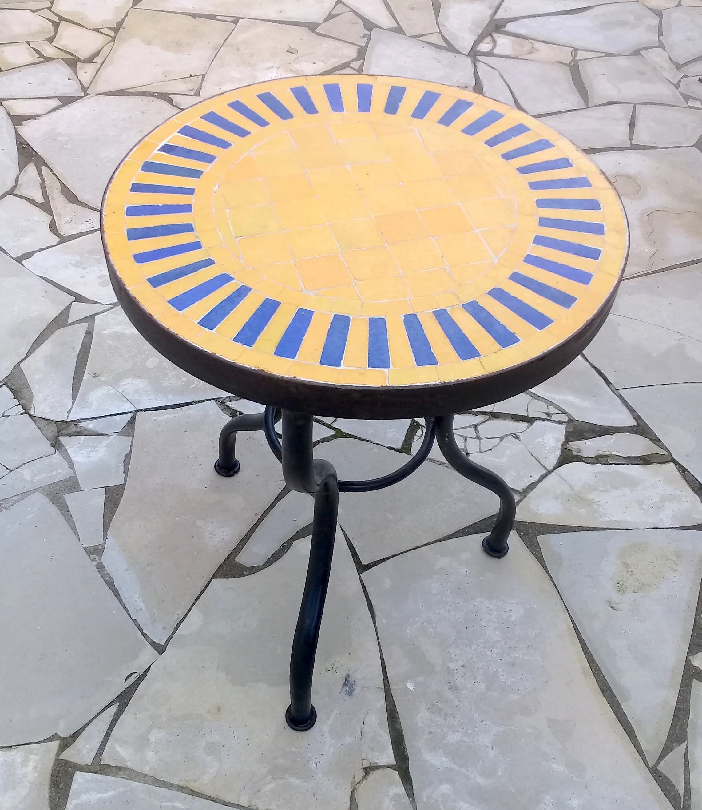 Zellige Table De Zellige par Art-terre Deco à Leucate
