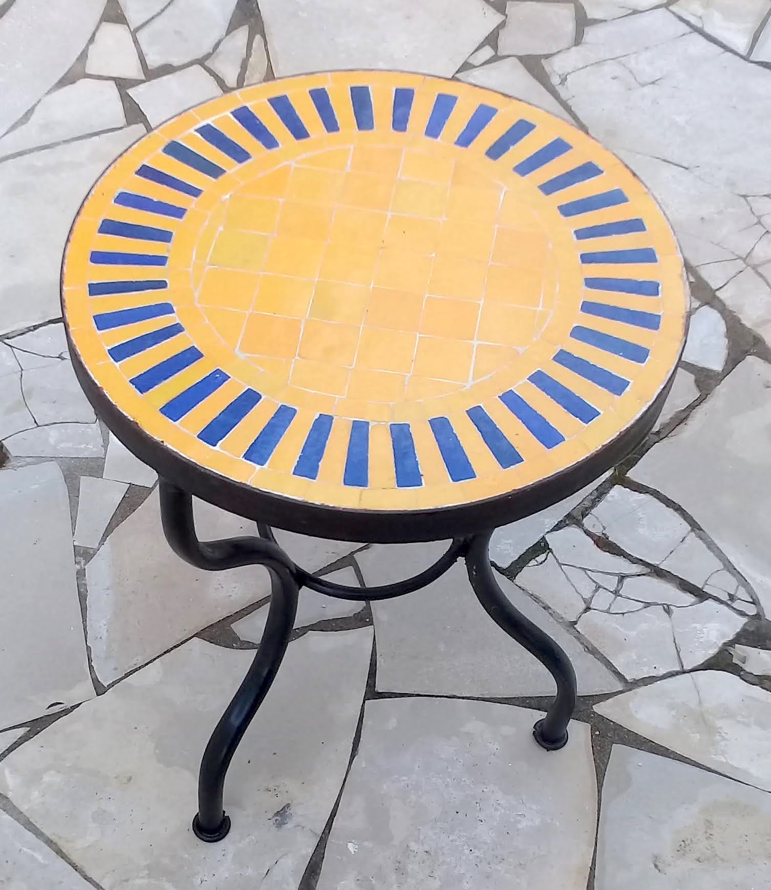 Zellige Table De Zellige par Art-terre Deco à Leucate